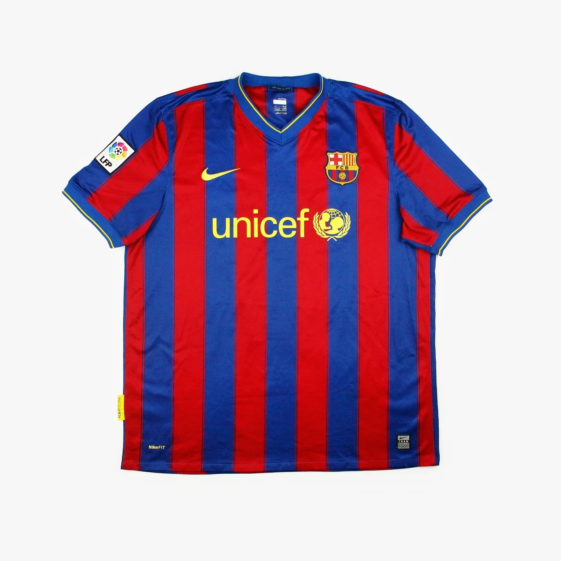 Barcelona 2009/10 Vintage Retro Home Jersey – Concept Kits