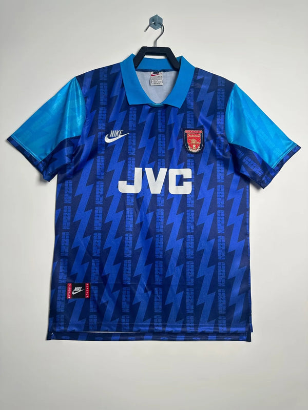 Arsenal 1994/95 Vintage Retro Blue Away Jersey – Premium Fan Merch ...