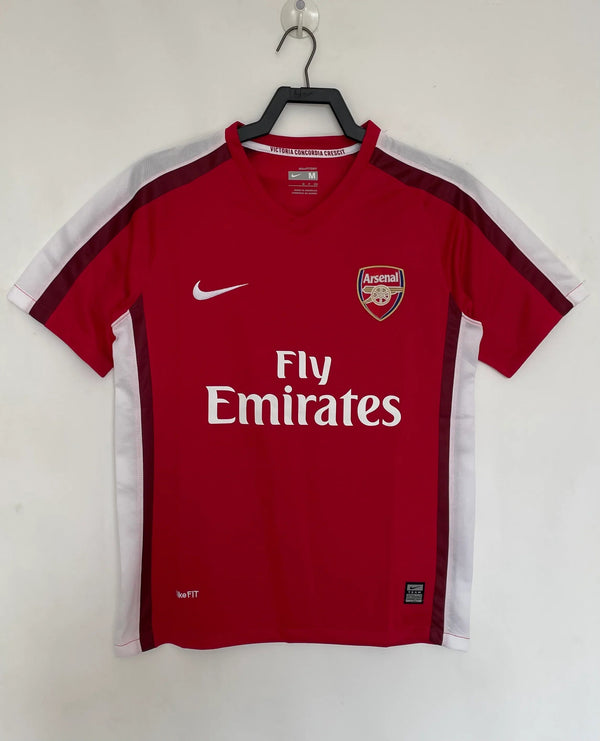 Arsenal 2008/10 Vintage Retro Home Jersey – Classic Gunners Fan Gear ...