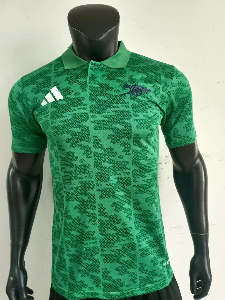 Arsenal 25/26 Green Player Version Jersey – Premium Match-Ready Kit in ...