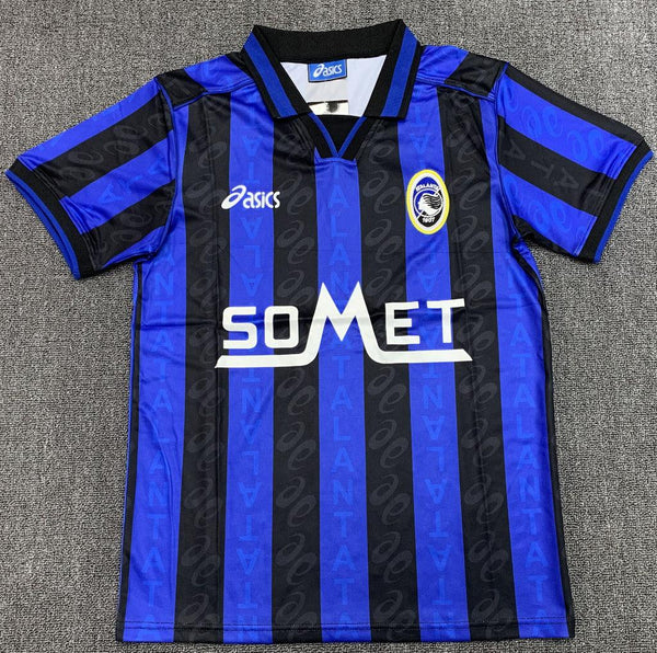 Atalanta 1996/97 Vintage Retro Blue Home Jersey – Club Heritage Shirt ...