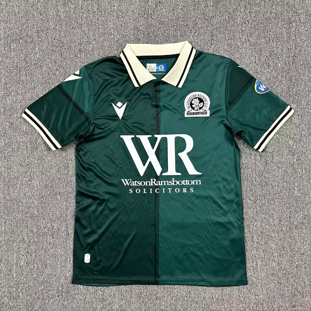 Blackburn Rovers 25/26 Green Third Away Jersey – Limited Edition ...