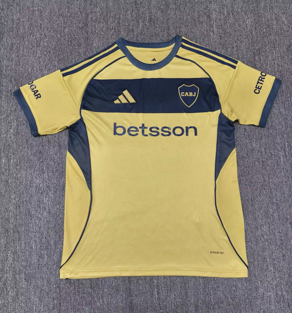 Boca Juniors 25/26 Yellow Player Version Jersey – Official Slim-Fit ...