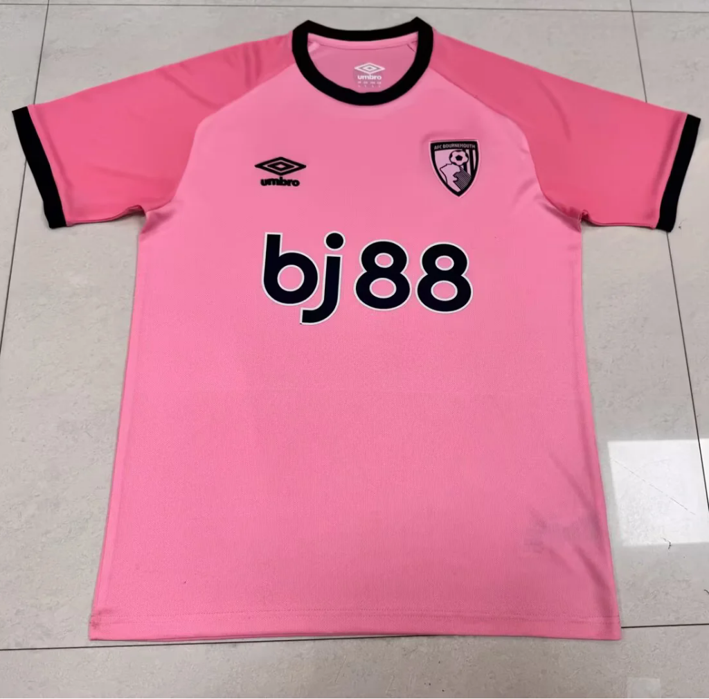 Bournemouth 25/26 Pink Third Away Jersey – Official Football Shirt ...