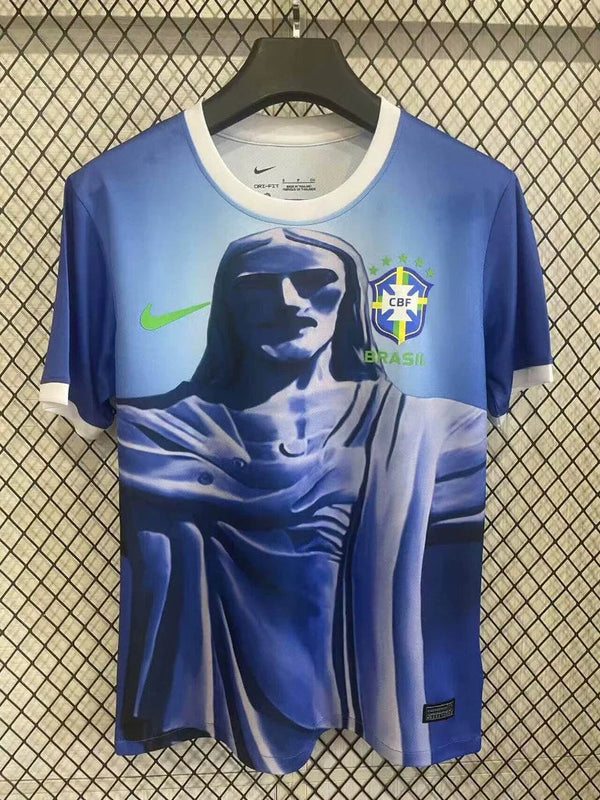Brazil 25/26 Jesus Christ Special Jersey – Special Edition Jersey ...