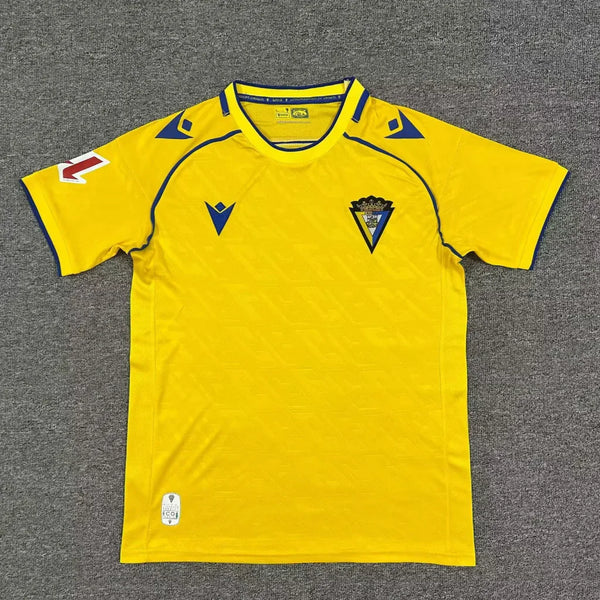 Cadiz 25/26 Yellow Home Jersey – Bright Andalusian Pride Shirt ...