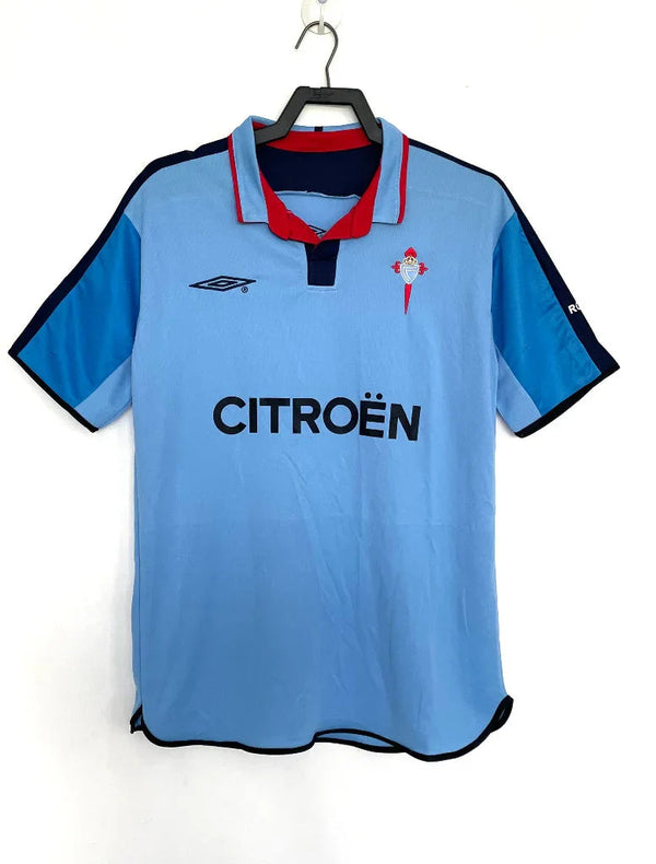 Celta Vigo 2003/04 Vintage Retro Home Jersey – Galician Pride Shirt ...