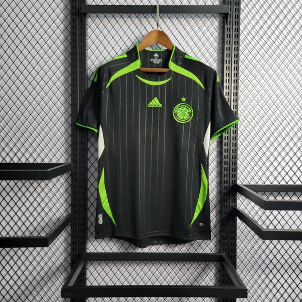 Celtic 2006/07 Vintage Retro Black/Green Training Jersey – Official ...