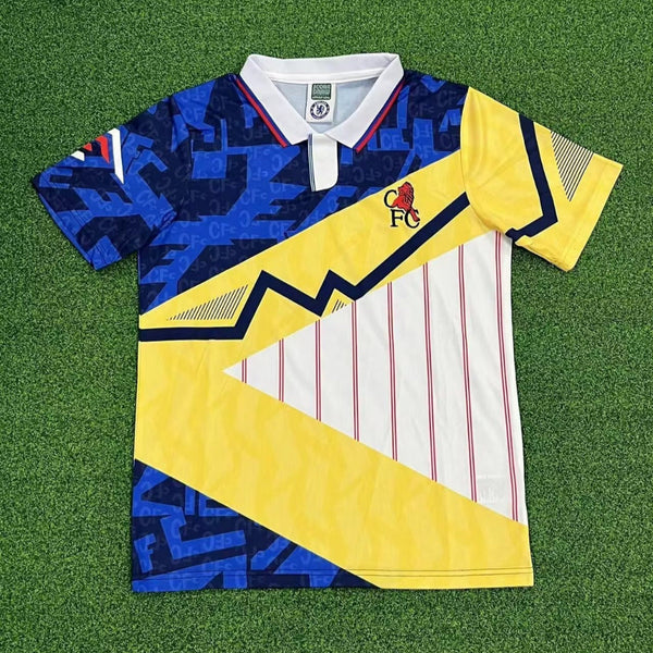 Chelsea 1990 Retro Home T-Shirt – Vintage Chelsea Shirt – Concept Kits