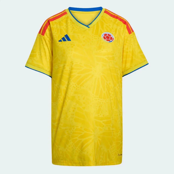 Colombia 2026 Yellow Women’s Home Jersey – Official Team Shirt ...