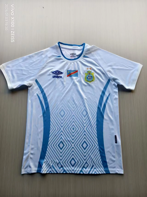 DR Congo 2026 White Away Jersey – Official Style Football Shirt ...