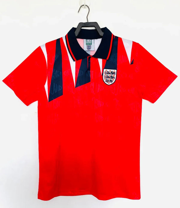 England 1992 Vintage Retro Away Jersey – Rare Football Shirt – Concept Kits