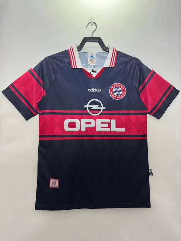 FC Bayern Munich 1997/99 Vintage Retro Home Jersey – Authentic Red and ...
