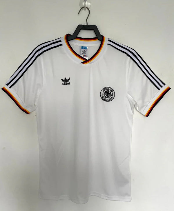 Germany 1986 Retro Home Jersey – Historic Football Shirt – Concept Kits
