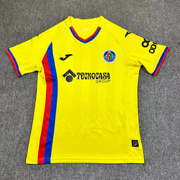 Getafe 25/26 Yellow Red Blue Third Jersey – Concept Kits