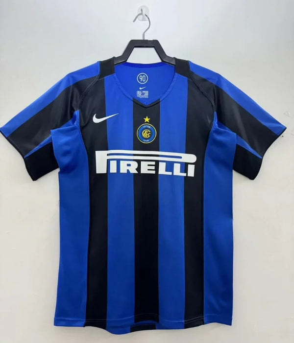 Inter Milan 2004/05 Retro Home Jersey – Vintage Nerazzurri Kit ...