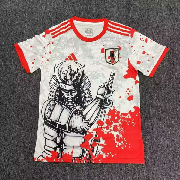 Japan 25/26 Red Samurai Warrior Jersey – Official Retro Football Jersey ...