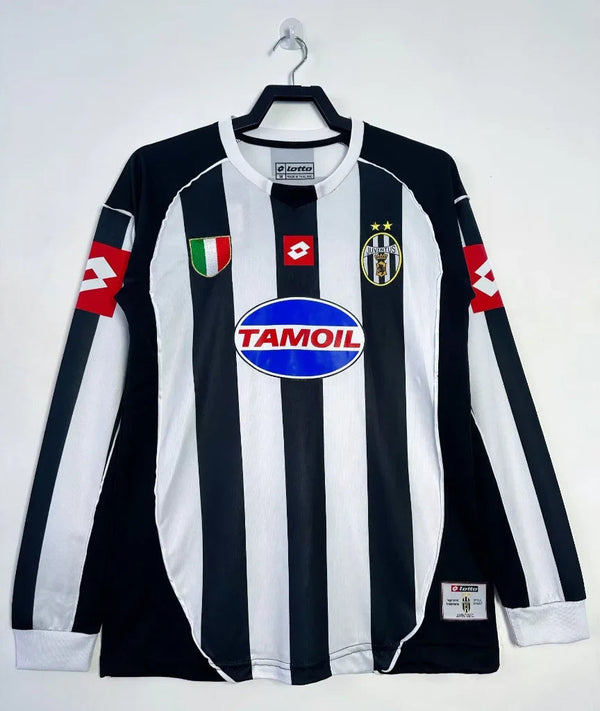 Juventus 2002/03 Vintage Retro Home Jersey – Authentic Throwback Jersey ...