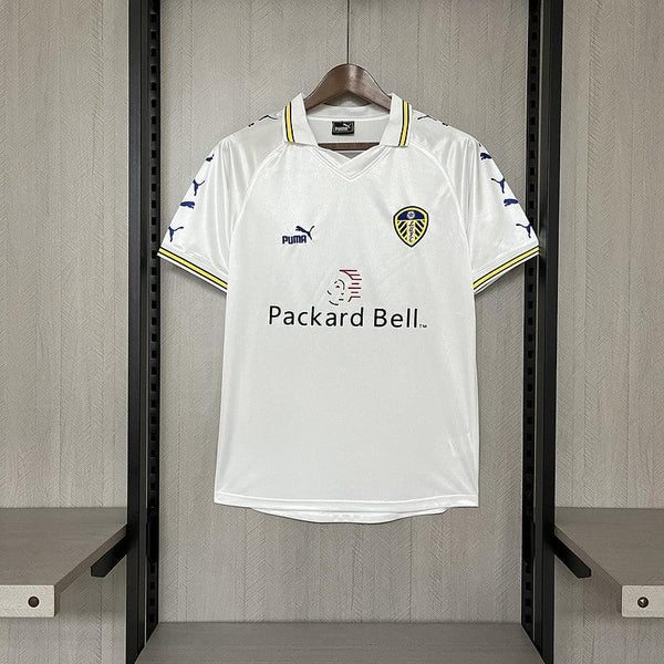 Leeds United 1998/99 Vintage Retro Home Jersey – Classic Whites ...
