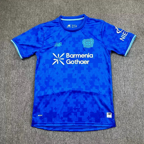 Leverkusen 25/26 Blue Third Away Jersey – Official Football Shirt ...