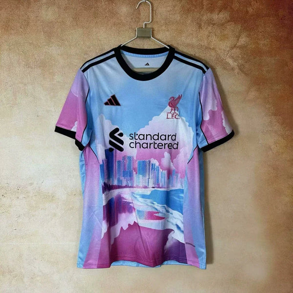 Liverpool 25/26 Pink/Blue Special Edition Jersey – Special Edition ...