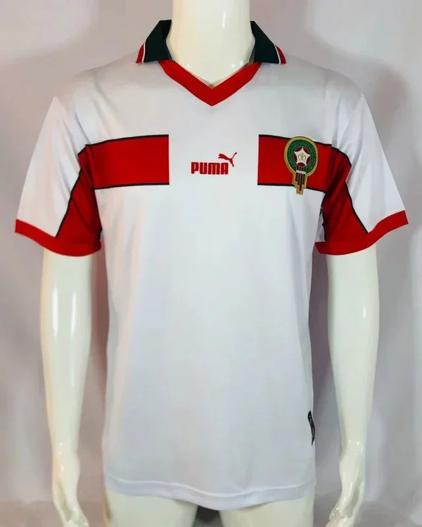 Morocco 1998 Retro Away Jersey – Classic Vintage Football Shirt ...