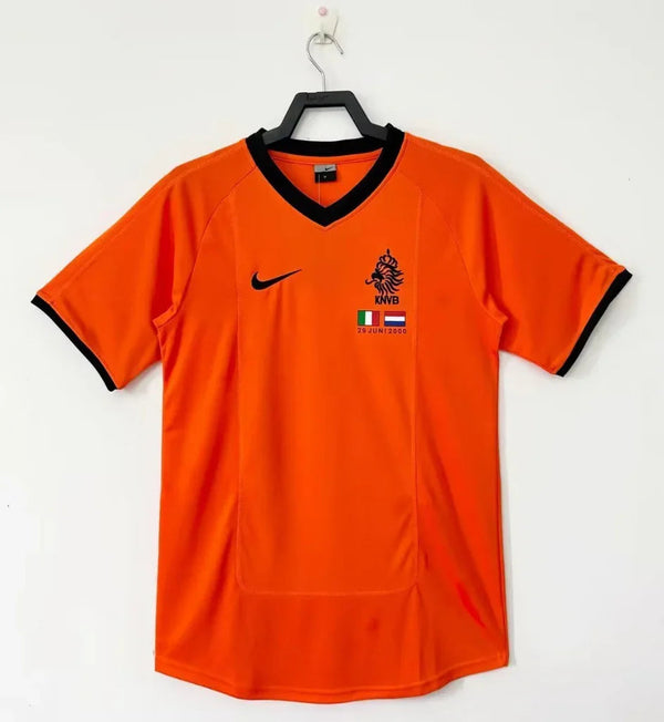 Netherlands 2000 Vintage Retro Orange Home Jersey – Heritage Football ...