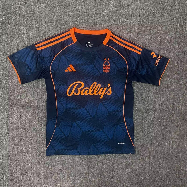 Nottingham Forest 25/26 Blue/Orange Third Away Jersey – Alternate Third ...