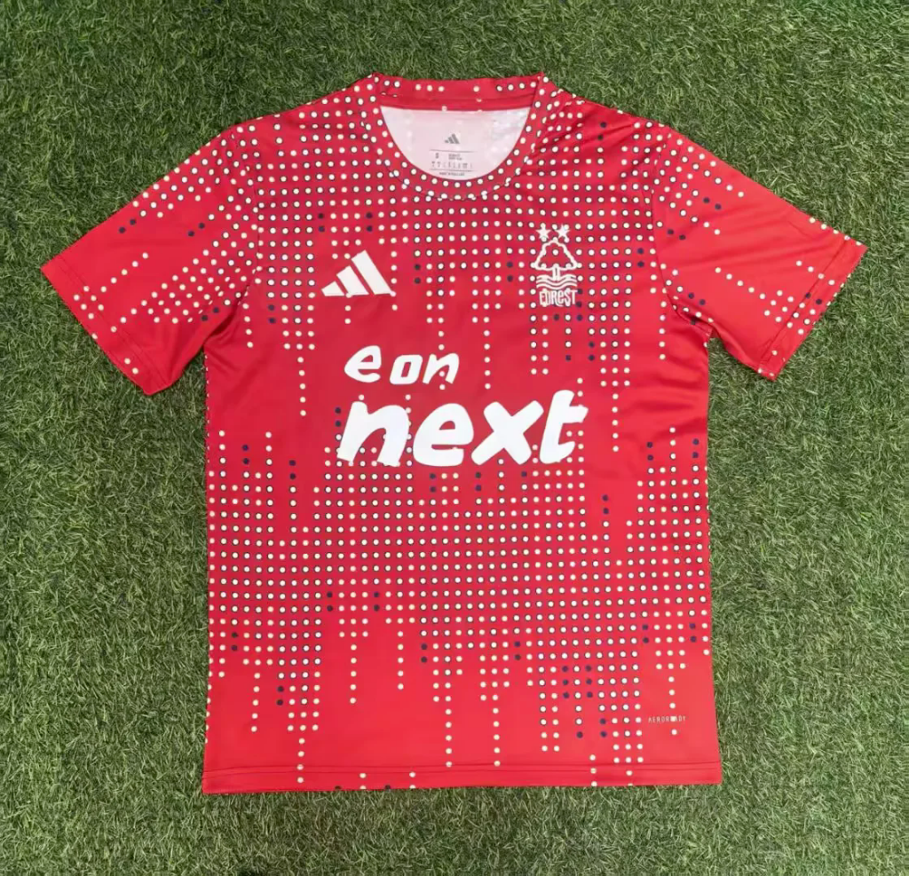 Nottingham Forest 25/26 Europe Pre-Match Jersey – Official Training ...