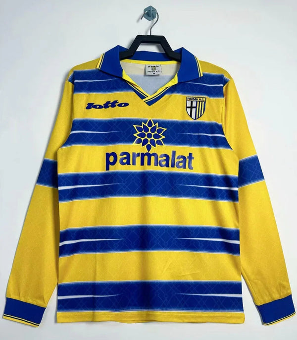 Parma 1998/99 Vintage Retro Home Long Sleeve Jersey - Classic Football ...