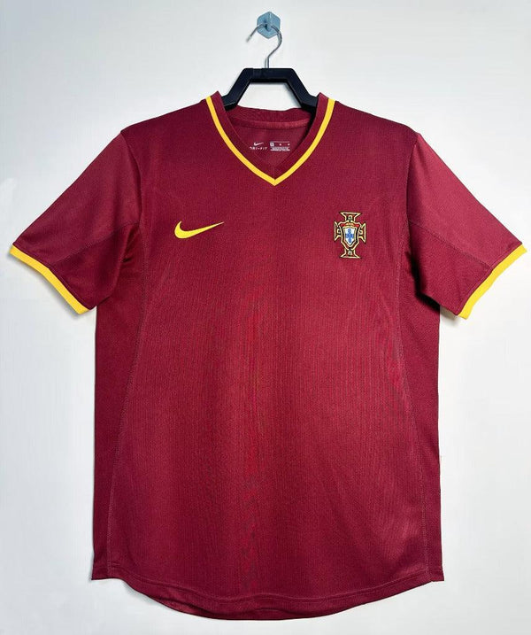 Portugal 2000 Retro Home Jersey – Classic Football Shirt – Concept Kits
