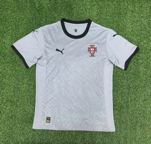 Portugal 25/26 Goalkeeper Grey Jersey – Official Match Shirt – Concept Kits