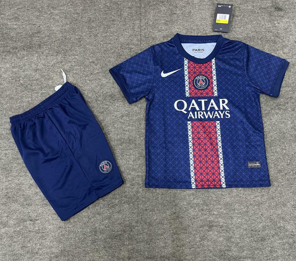 PSG 25/26 Blue Kids Jersey Set – Official Youth PSG Kit – Concept Kits