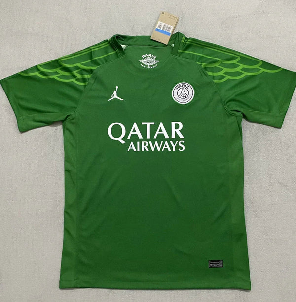 PSG 25/26 Goalkeeper Green Jersey – PSG Official Keeper Jersey ...