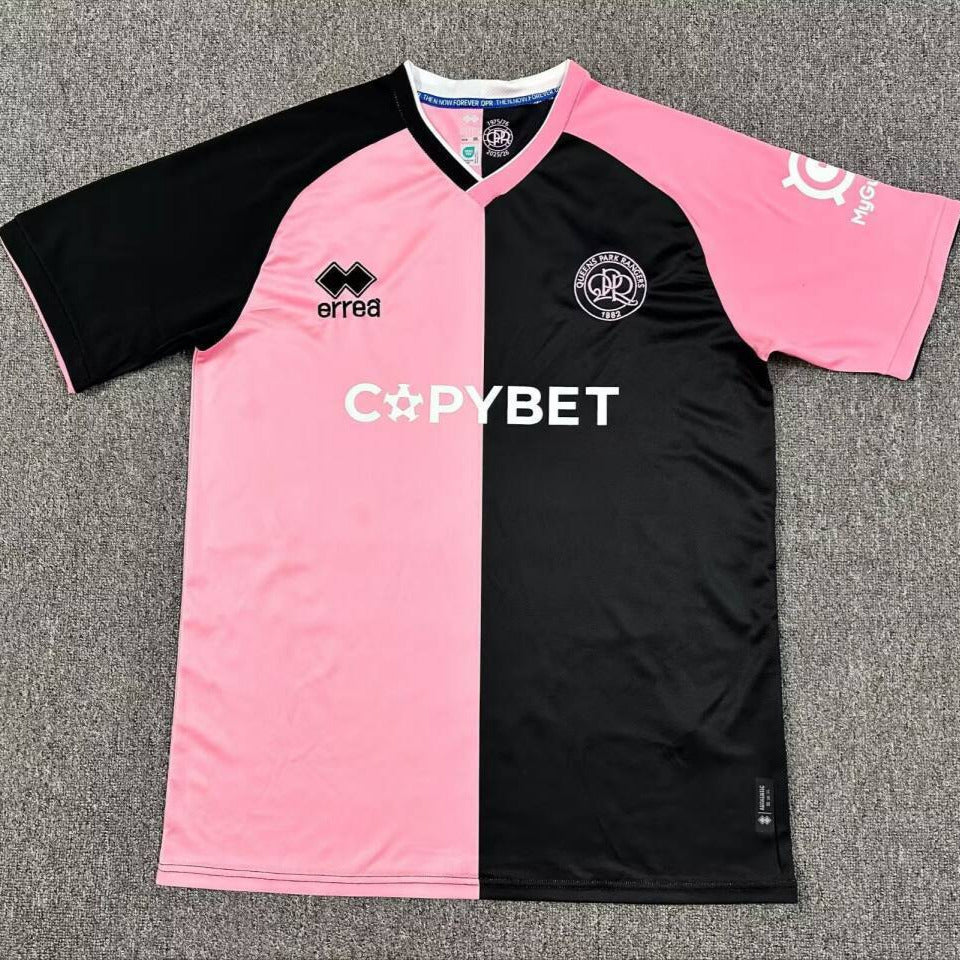 QPR 25/26 Pink/Black Away Jersey – Official Away Jersey – Concept Kits