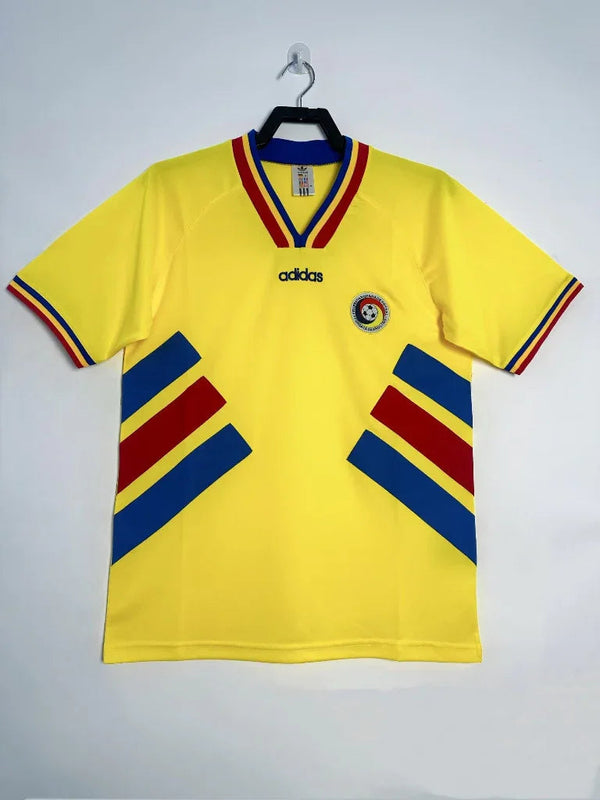 Romania 1994 Vintage Retro Home Jersey – Historic World Cup Shirt ...