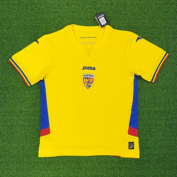 Romania 25/26 Home Jersey – National Football Shirt – Concept Kits