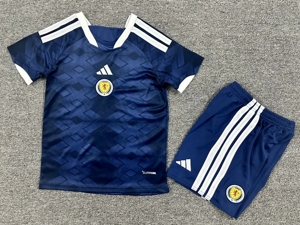 Scotland 2026 Blue/White Home Kids Jersey Set – Junior Support Kit ...