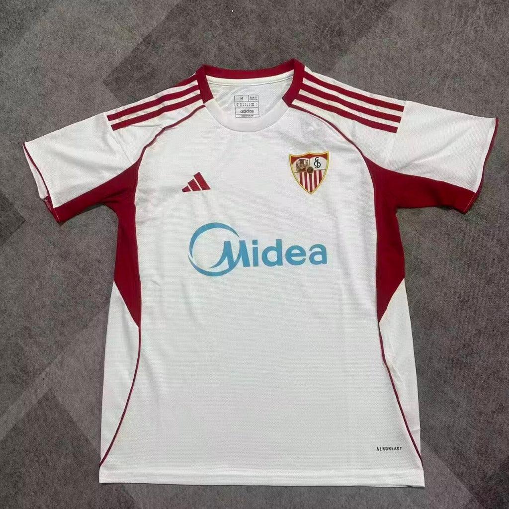 Sevilla 25/26 Home Jersey – Classic White Football Shirt – Concept Kits