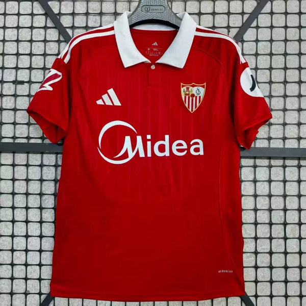 Sevilla 25/26 Red Away Jersey – Matchday Kit – Concept Kits