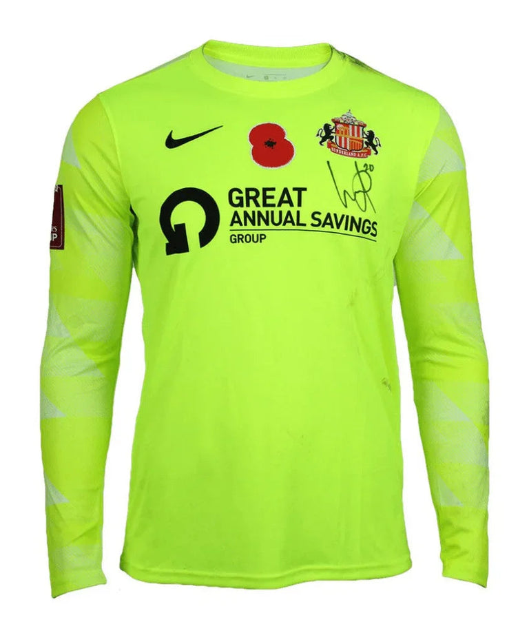Sunderland 2021/22 Retro Yellow Goalkeeper Long Sleeve Jersey – Bright ...