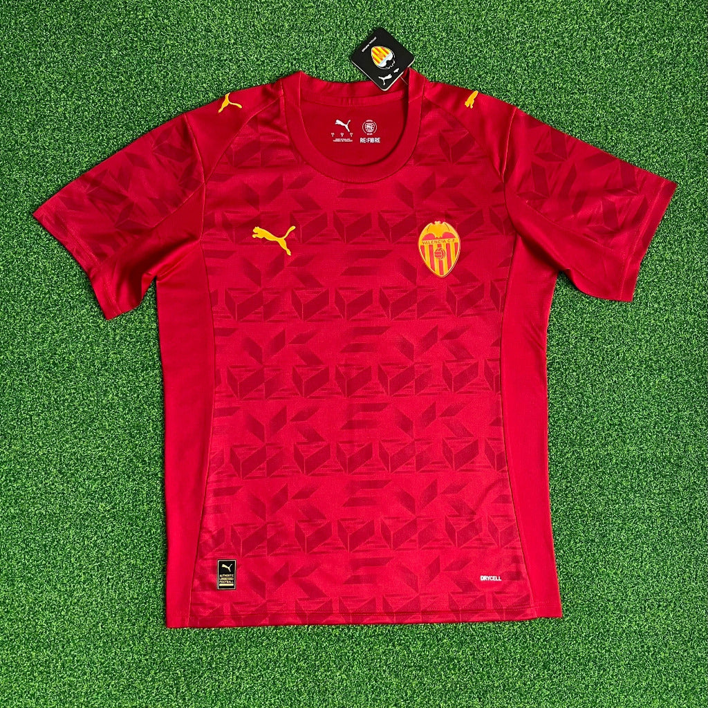 Valencia 25/26 Away Jersey – Iconic Orange Football Kit – Concept Kits